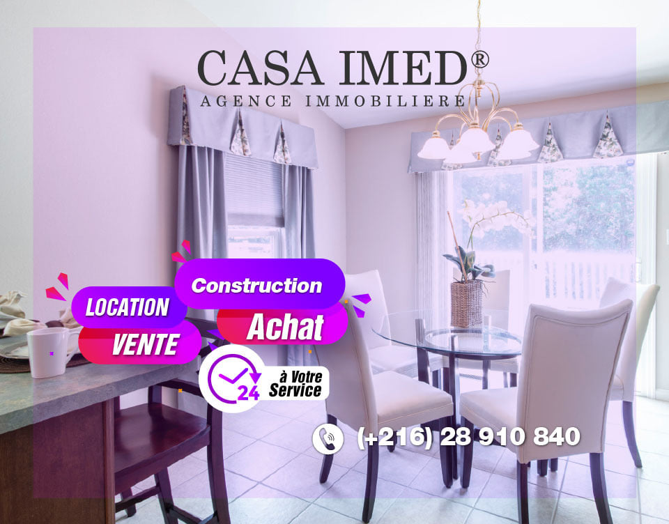 Duplex el agba Le bardo Vente Villa